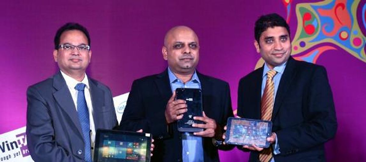 SAKRI partners with Intel and Microsoft; launches WINTAB tablets for Rs ...