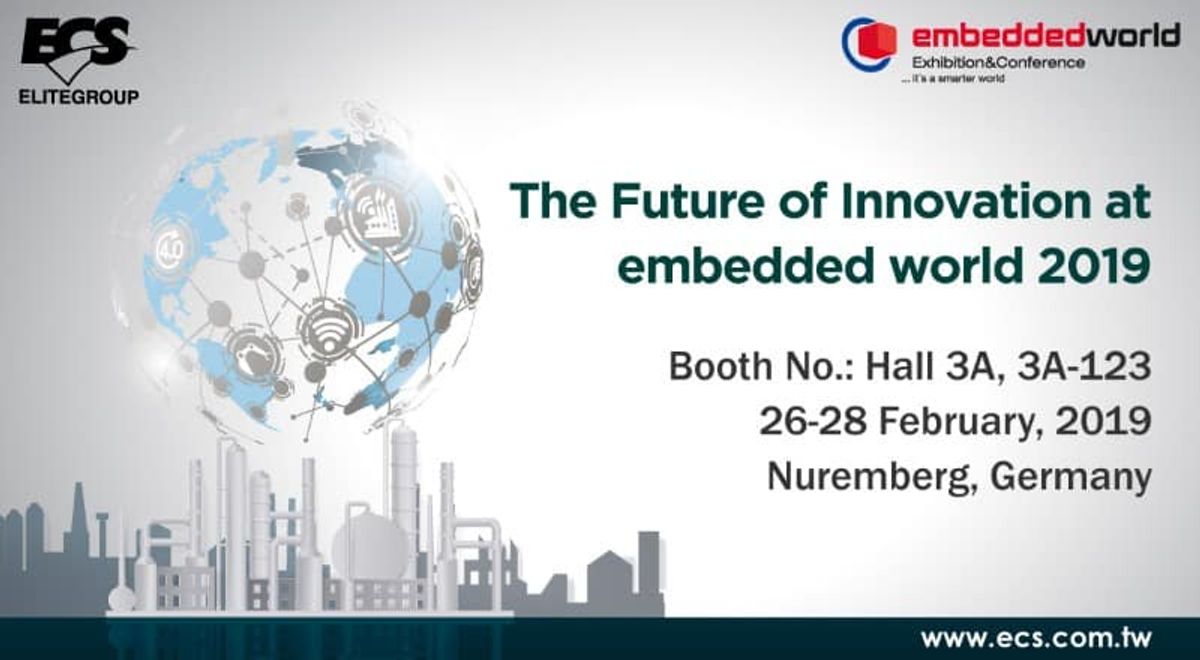 ECS to announce latest IoV and IoT solutions at Embedded World 2019