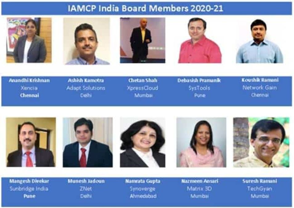 IAMCP India announces new board for FY 20-2021