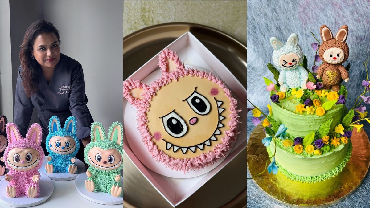 Labubu Cakes: The Lil Doll Has Now Become A Buttercream Brat!