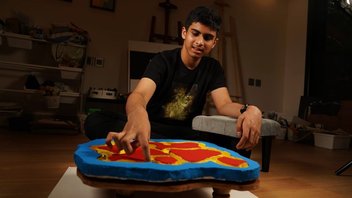 Viswanathan Anand’s Son Akhil Is Bringing Maths And Nature Into His Artwork