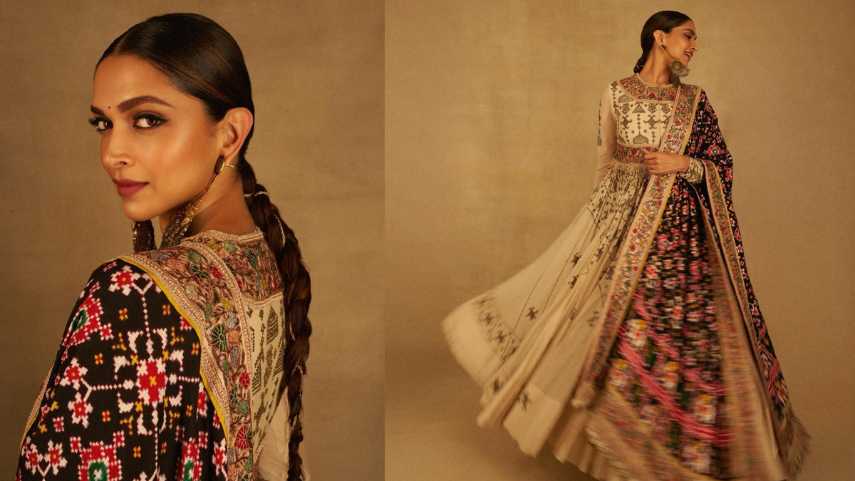 We’re Still Not Over Deepika Padukone’s Navratan Patan Patola Moment