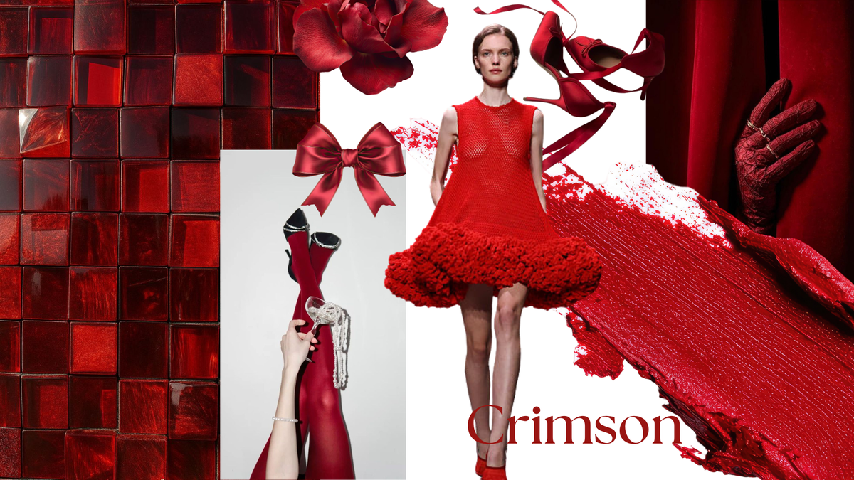 Crimson Red: The Statement Colour of the Season
