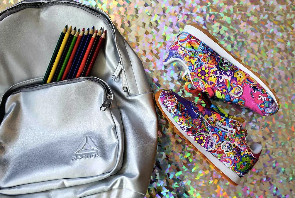 Lisa Frank joined forces with Reebok for the ultimate throwback rainbow ...