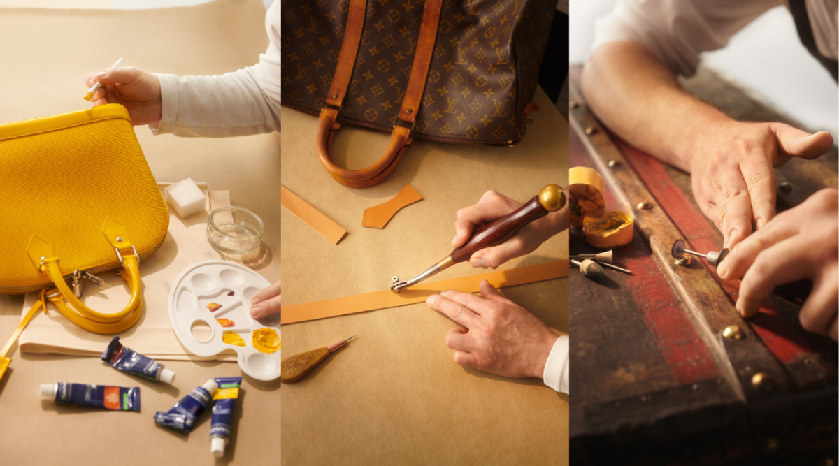 Louis Vuitton’s Sustainability Mission, One Repair At A Time