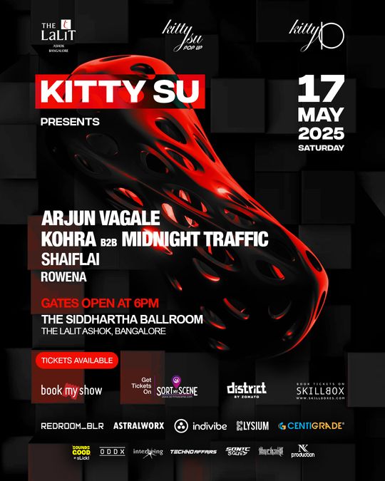Kitty Su Pop-Up Brings India's Top Electronic Acts to The LaLiT Ashok ...