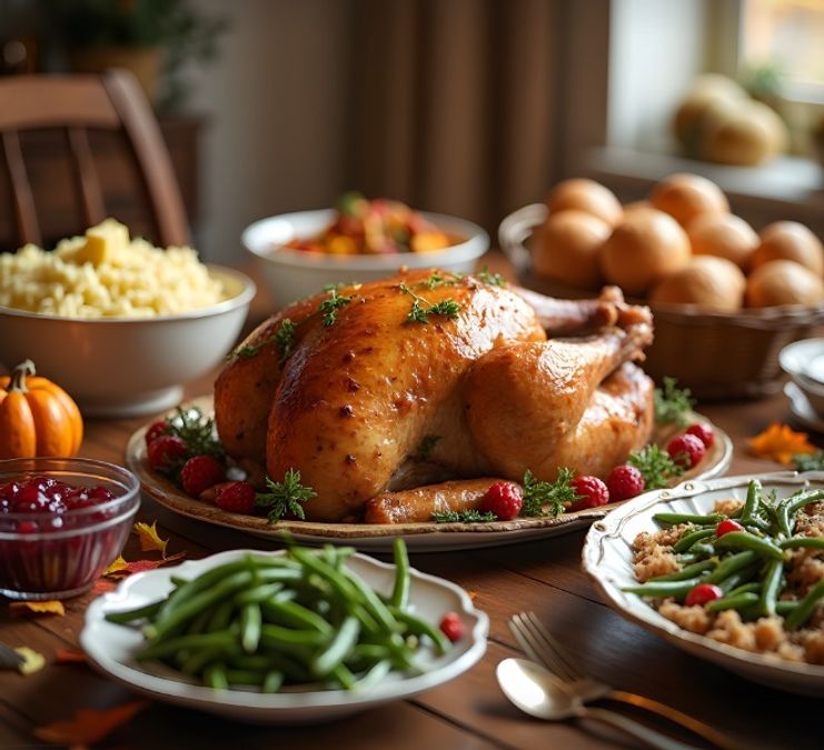 A Festive Feast Delivered to Your Doorstep Grand Thanksgiving Turkey ...