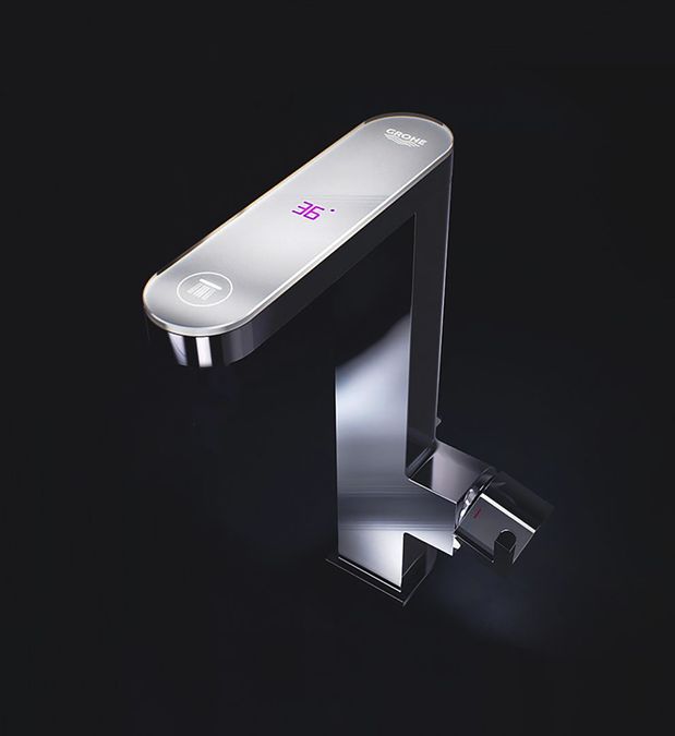 GROHE Plus Digital Faucet : Accuracy that goes beyond design