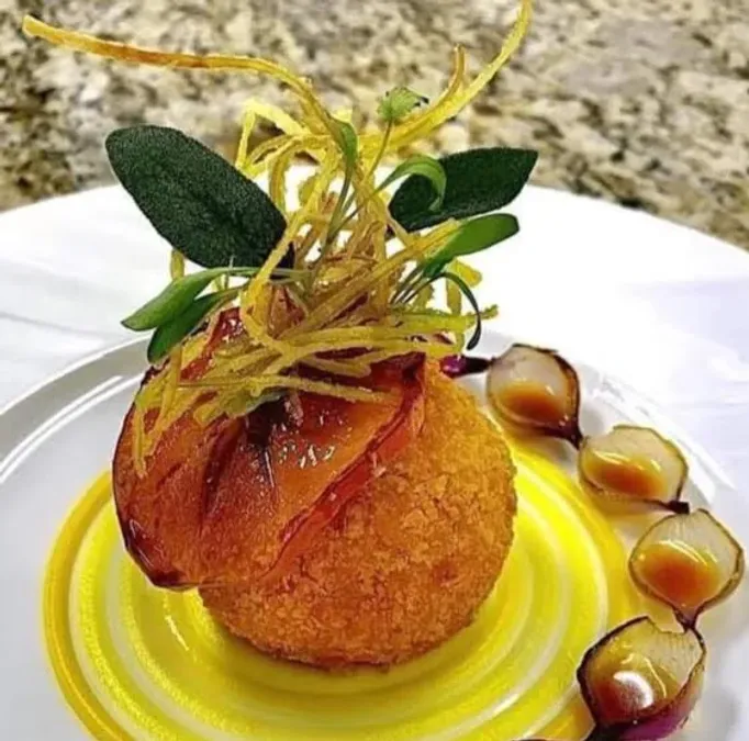 Millet Dry Coconut Arancini by Chef C.G. Saravanan, Executive Chef ...