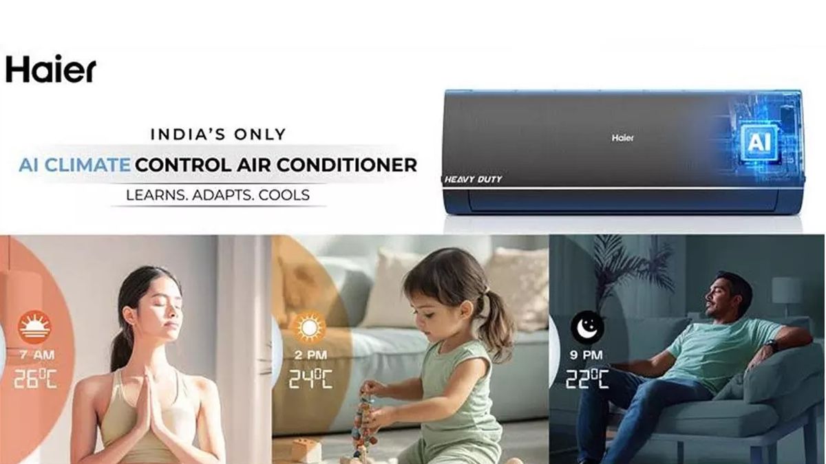 Haier Gravity Series ACs Launched in India with AI Climate Control & Fabric Finish: অত্যাধুনিক ...