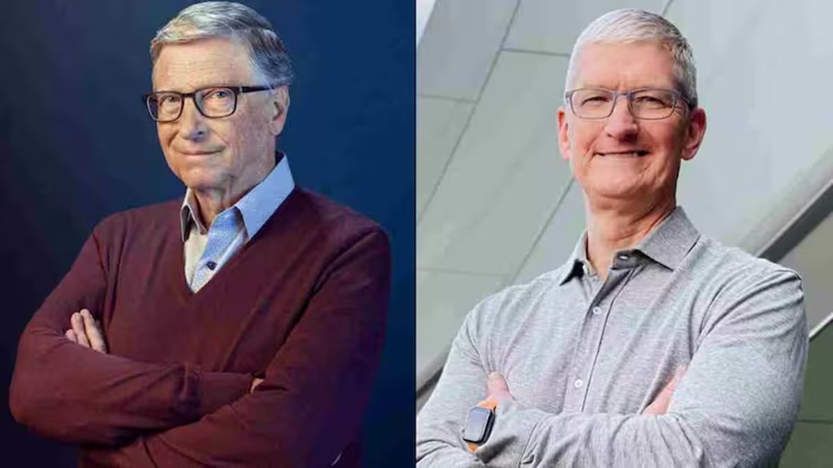 বিল গেটস না টিম কুক, কে বেশি ধনী? তুলনায় উঠে এল 'বিস্ময়কর' তথ্য