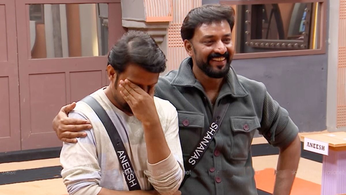ദാണ്ടേ, കരയില്ലെന്നു പറഞ്ഞയാൾ കരയുന്നു; ബിഗ് ബോസ് വീട്ടിലെത്തിയ അമ്മയെ കണ്ട് കണ്ണുനിറഞ്ഞ് അനീഷ്