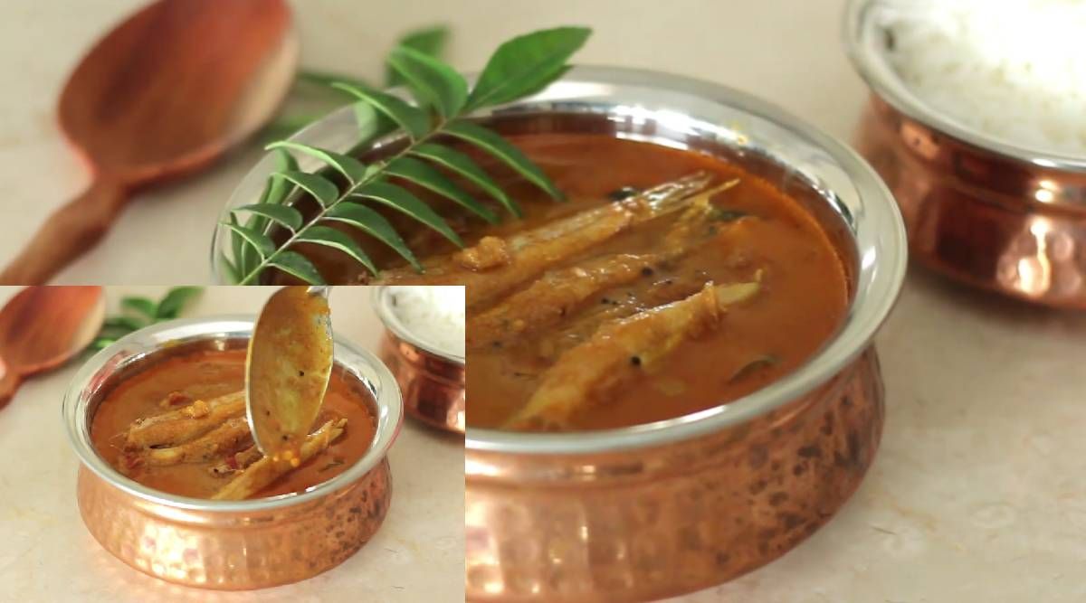 சண்டே ஸ்பெஷல்...புளி கரைச்சு ஊத்தி சுவையான நெத்திலி மீன் குழம்பு