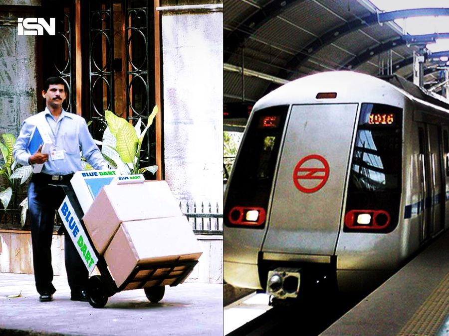 DMRC partners with Blue Dart to transport cargo via metro trains