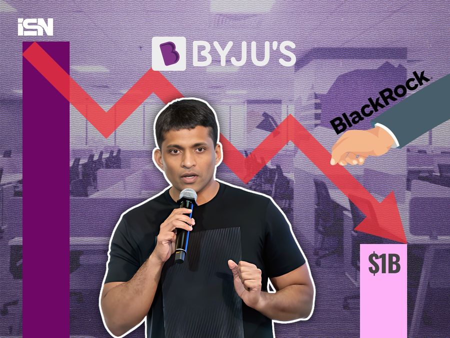 BlackRock slashes Byju's valuation by 95% from $22 billion to $1 billion: Report