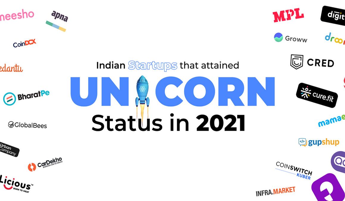 Indian startups that attained unicorns status in 2021