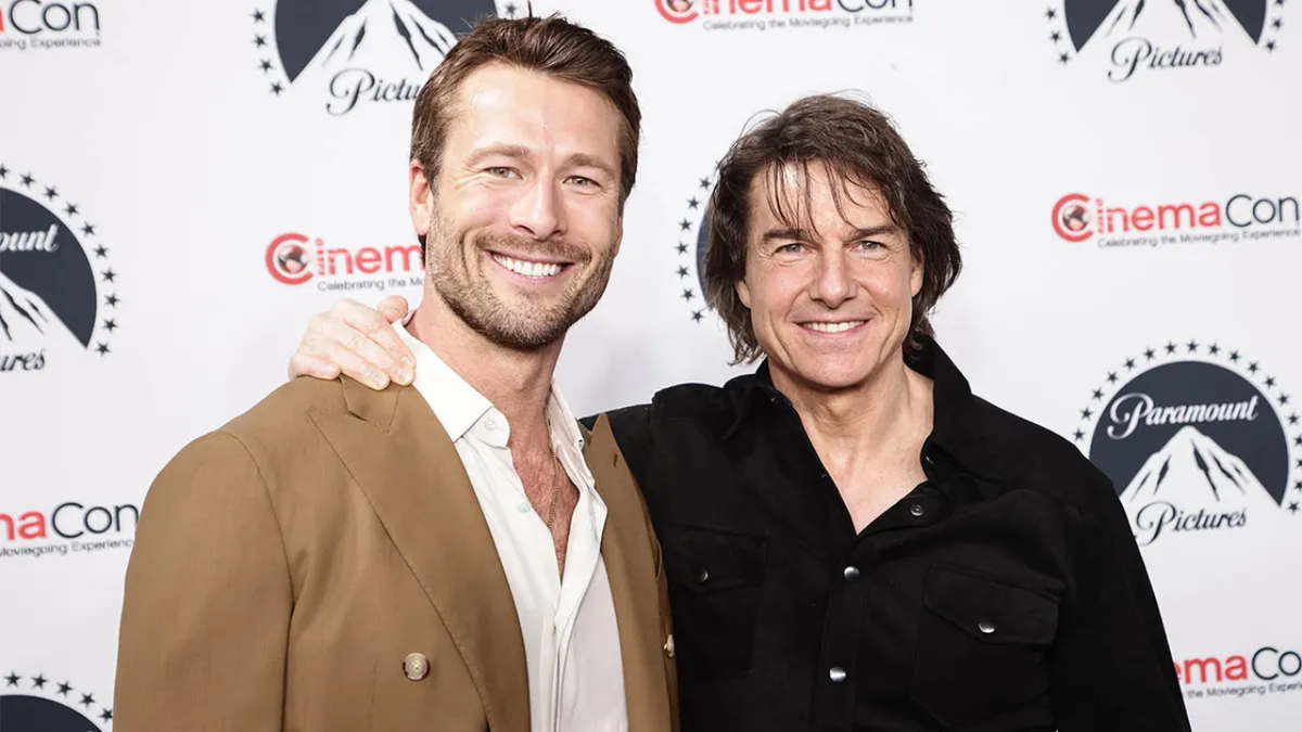 Glen Powell Says Tom Cruise Guided Him Through Dangerous Stunts on 'The ...
