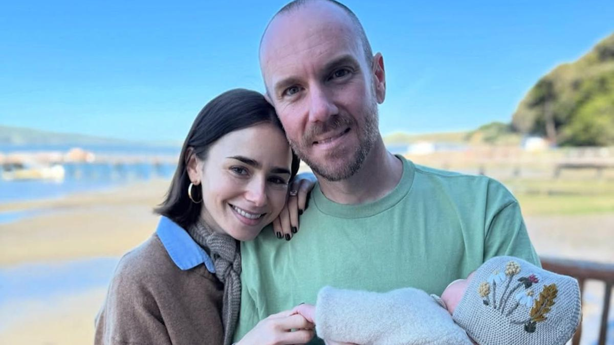 Lily Collins Celebrates First Christmas with Daughter Tove