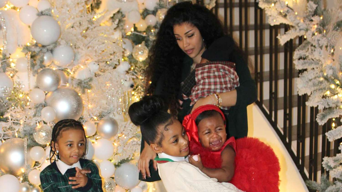 Cardi B Celebrates Christmas 2025 As a Mom of Four