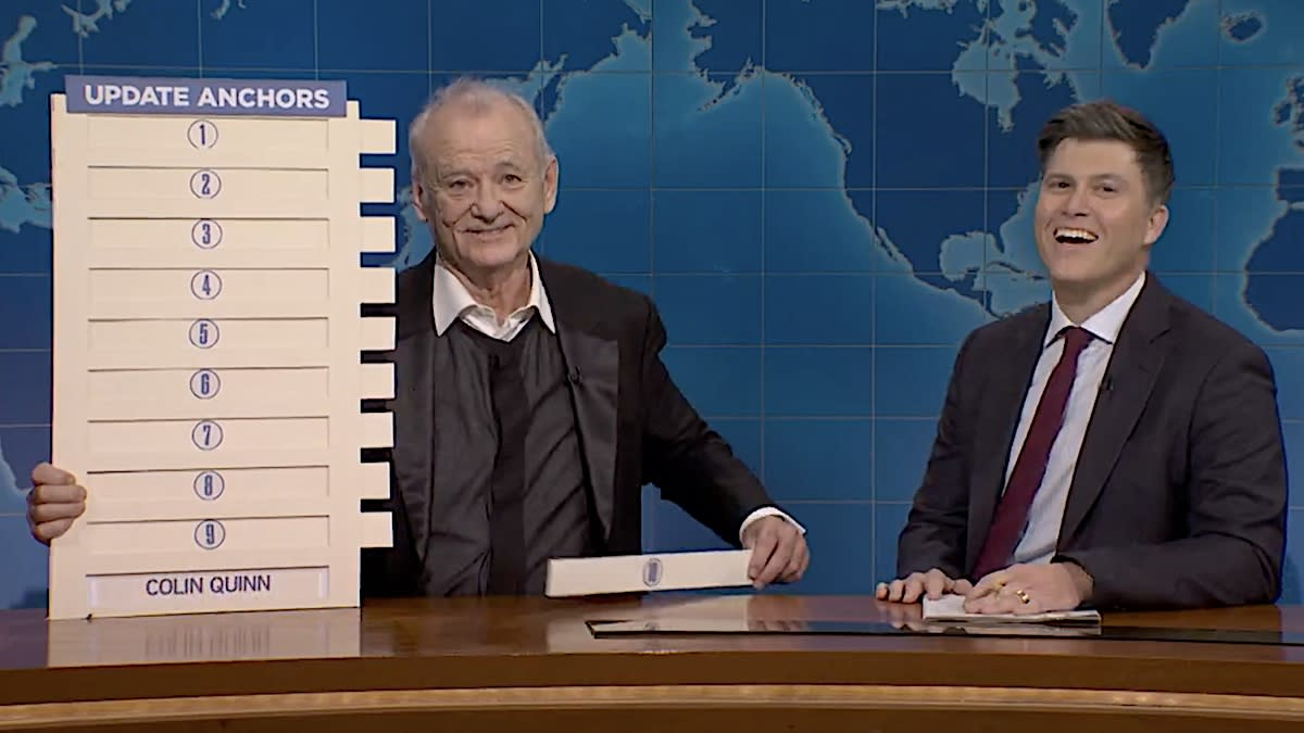 Bill Murray Hilariously Ranks ‘Weekend Update’ Anchors From 'Worst to ...