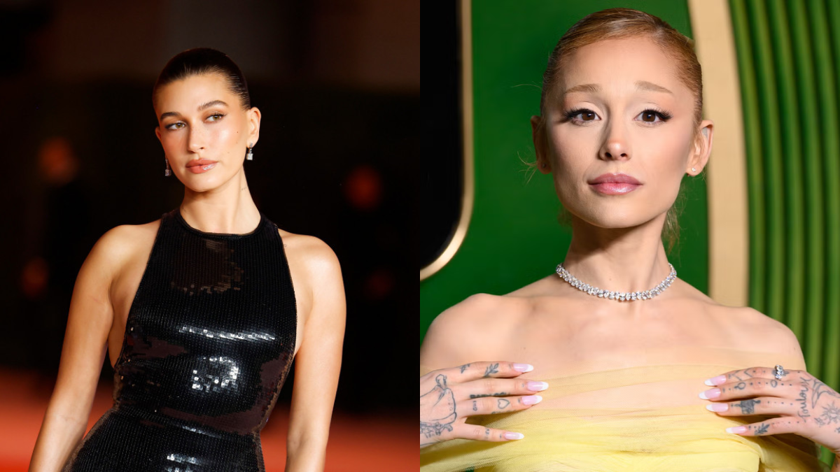 Hailey Bieber Reveals Ariana Grande Quote That Helped Her Handle Online ...