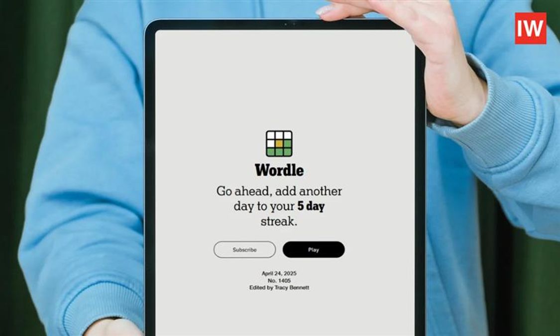 Daily Wordle #1405 Hints and Solution: April 24, 2025