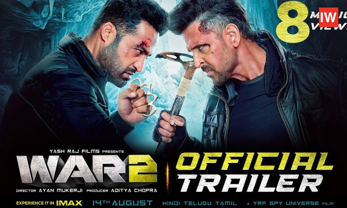 War 2 Trailer Drops: Hrithik Roshan’s Ghost Battles Jr NTR’s Juggernaut in High-Octane Showdown