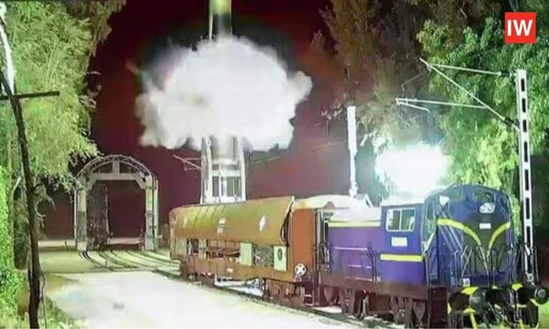 India Successfully Tested the Agni-Prime Missile from a Rail-Based Launcher