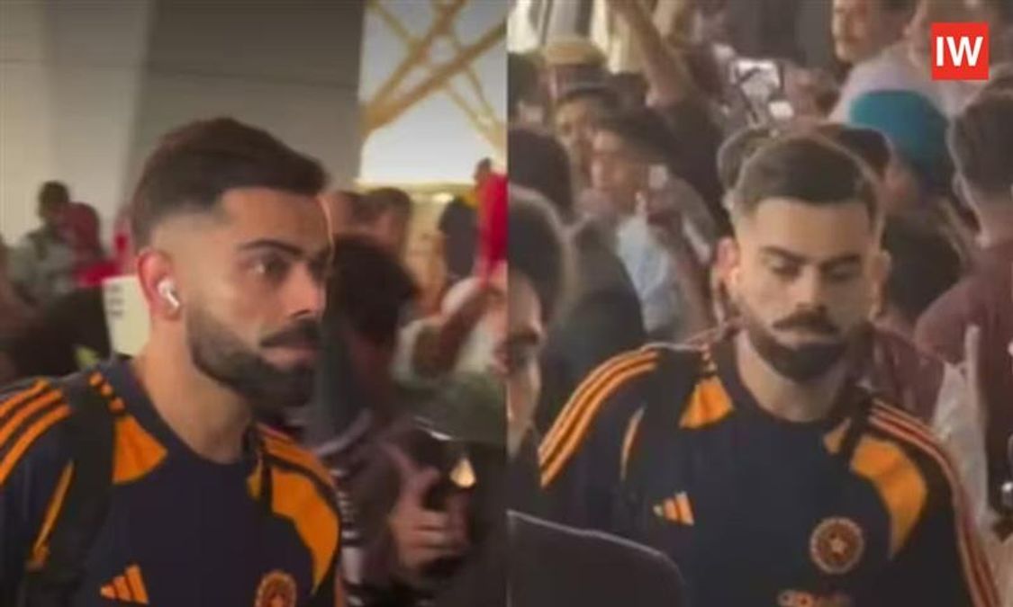 RCB Fan Gets Dream Moment as Kohli Stops Security to Give Autograph ...