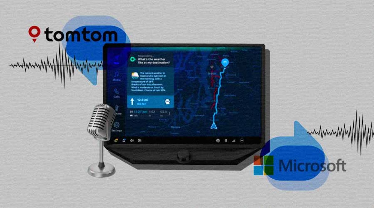 TomTom and Microsoft Team Up for In-Car Voice AI