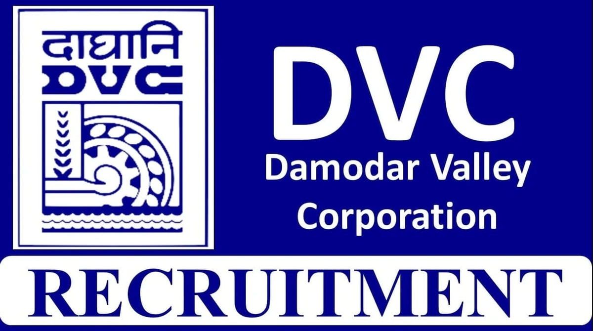 Jobs in India: Damodar Valley Corporation (DVC) Recruitment 2025 - Jr ...