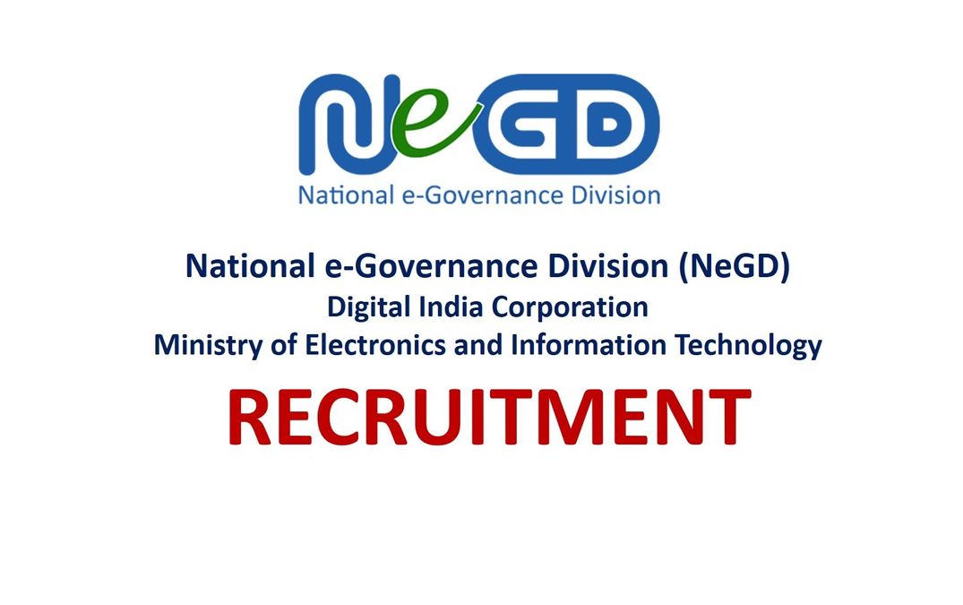 Jobs in India: NeGD Recruitment 2026 - Full Stack Developer Vacancy