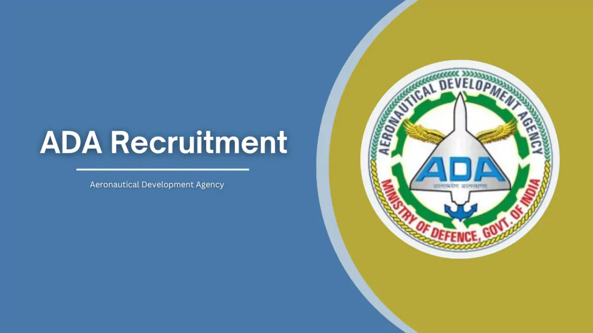 Jobs in India: Aeronautical Development Agency Recruitment 2025 ...