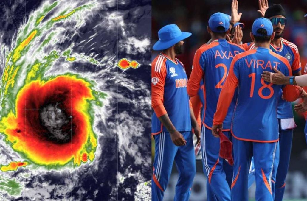 ଘୂର୍ଣ୍ଣିଝଡ ଭିତରେ ଫସିଲା ଟିମ୍ ଇଣ୍ଡିଆ: ବାରବାଡୋସରେ ଘୂର୍ଣ୍ଣିଝଡ ହୁରିକେନ୍ ...