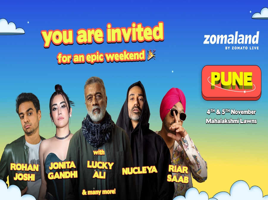 Zomaland Season 4 Is Back With A Banging Lineup For Punekars On 4th ...