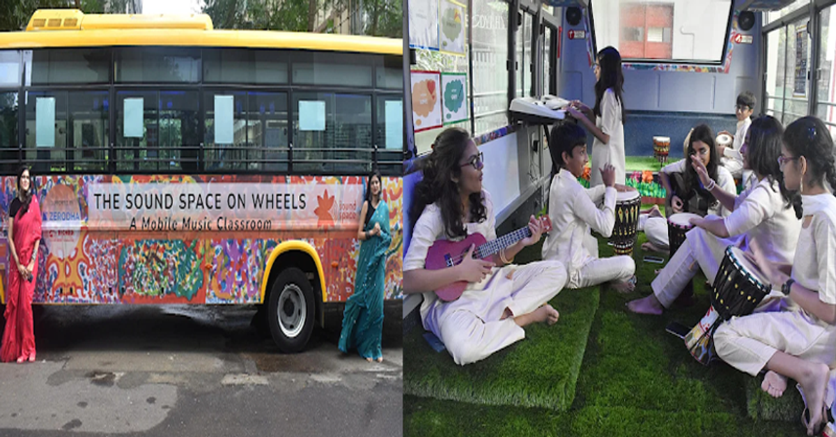 The Sound Space On Wheels: Musical Bus Gives Underprivileged Kids in ...