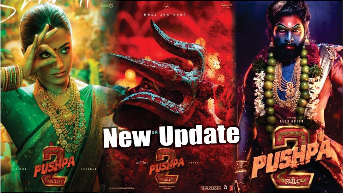 New Poster Revealed For "Pushpa 2: The Rule" | Pushpa 2 New Update ...