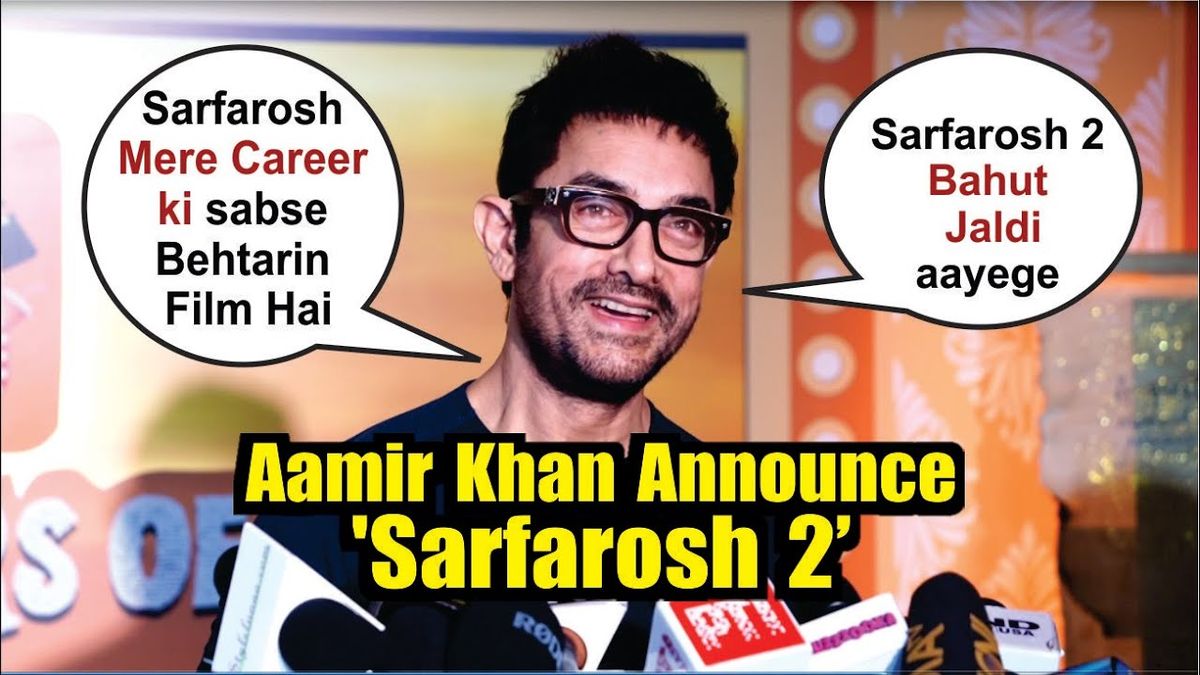 Aamir Khan BIG Announce 'Sarfarosh 2' | Aamir Khan confirms 'Sarfarosh ...