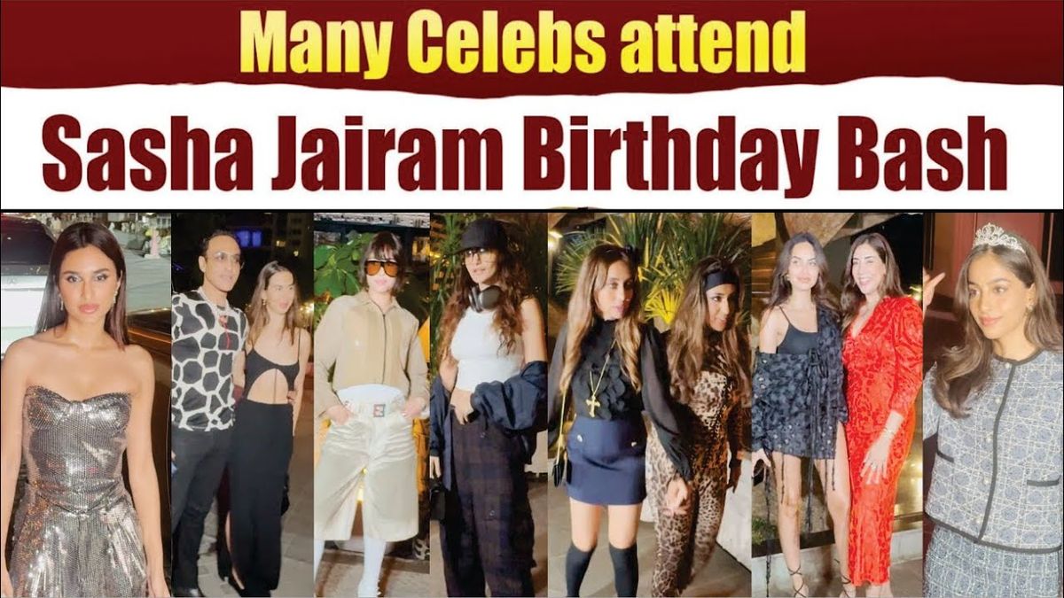 Bhumi Pednekar, Anusha Dandekar, Tania Shroff & More Celebs ATTEND SASHA JAIRAM BIRTHDAY BASH