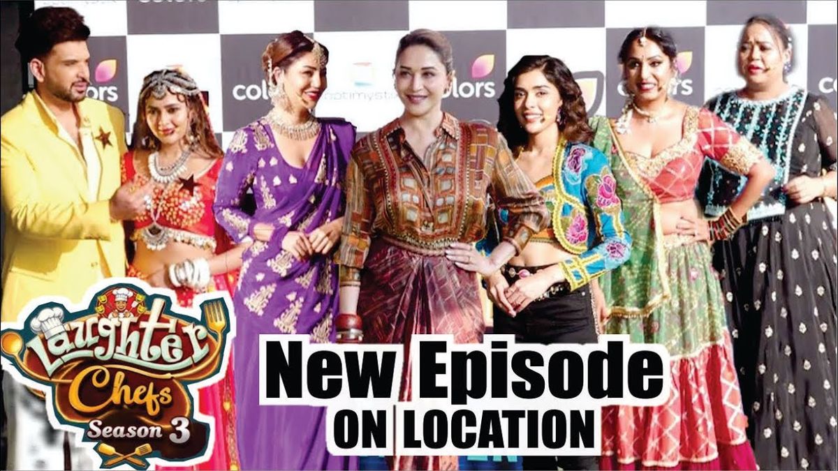 laughter chefs season 3 | On Location | Madhuri Dixit, Eisha, Debina ...