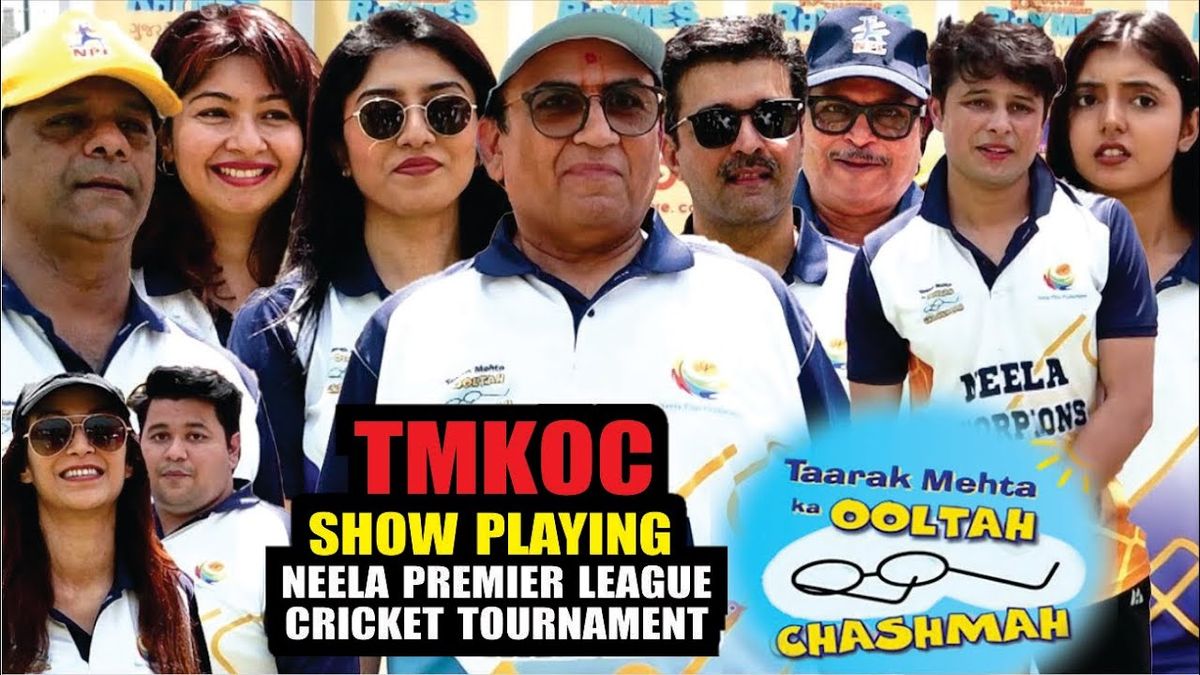Tarak Mehta Ka Ooltah Chashmah | TMKOC cast Playing Cricket Tournament ...