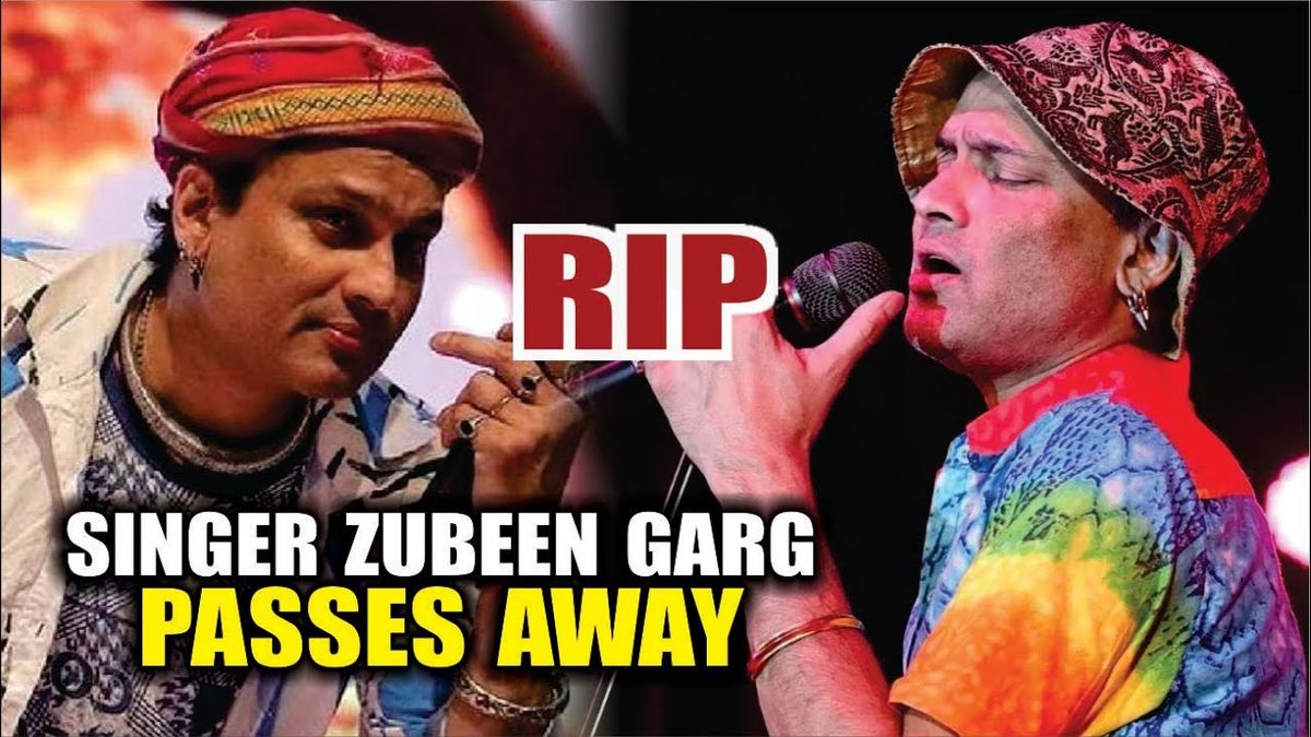 Singer Zubeen Garg Passes Away In Singapore | Singer Zubeen Garg Death News |Zubeen Garg Passes Away