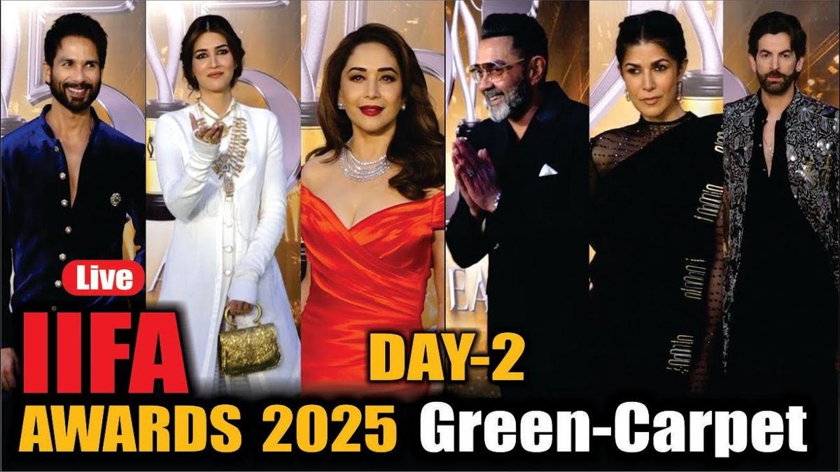 Kartik Aaryan, Madhuri, Kareena, Bobby Deol, Shahid Kapoor, Kriti Sanon & More At IIFA AWARDS 2025