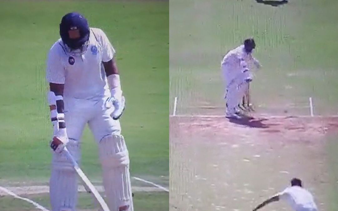 Watch: Hanuma Vihari bats with broken wrist during Ranji Trophy Quaterfinals against Madhya Pradesh