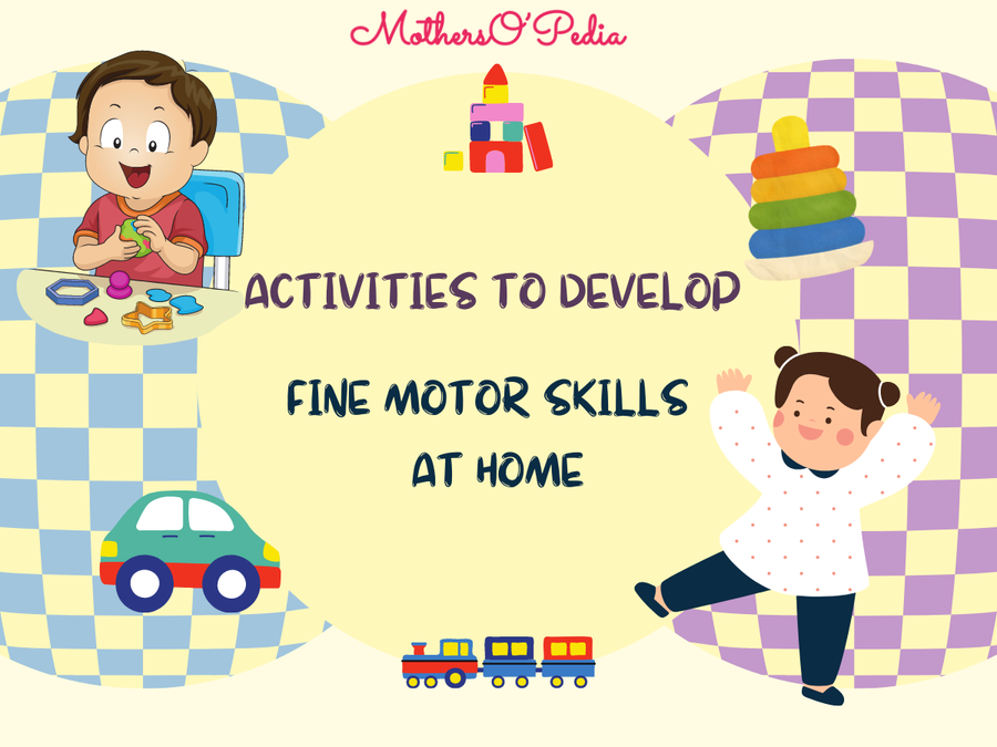 Activities To Develop Fine Motor Skills of a Preschooler At Home