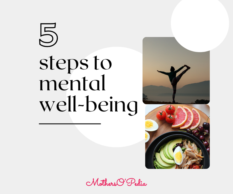 5 steps to Mental wellbeing