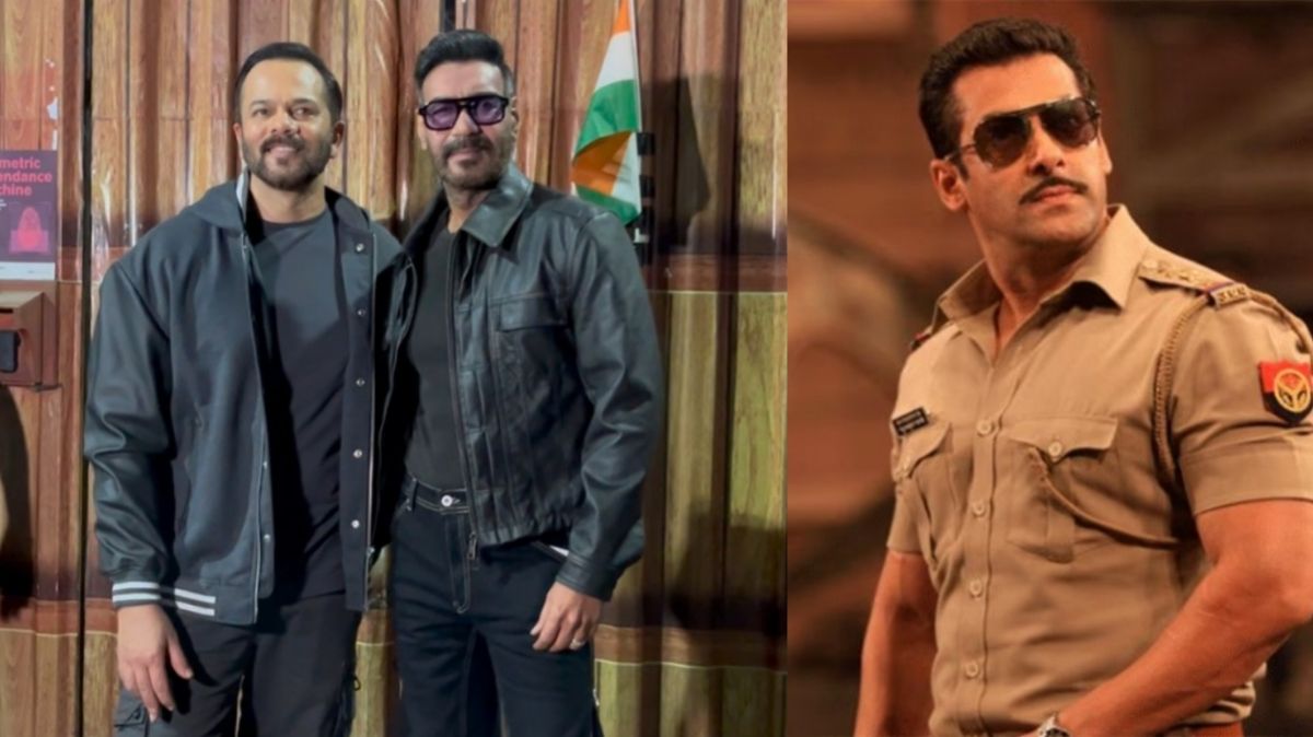 Ajay Devgn on Salman Khan's Bigg Boss 18 sets to make an official announcement of Chulbul Pandey ...