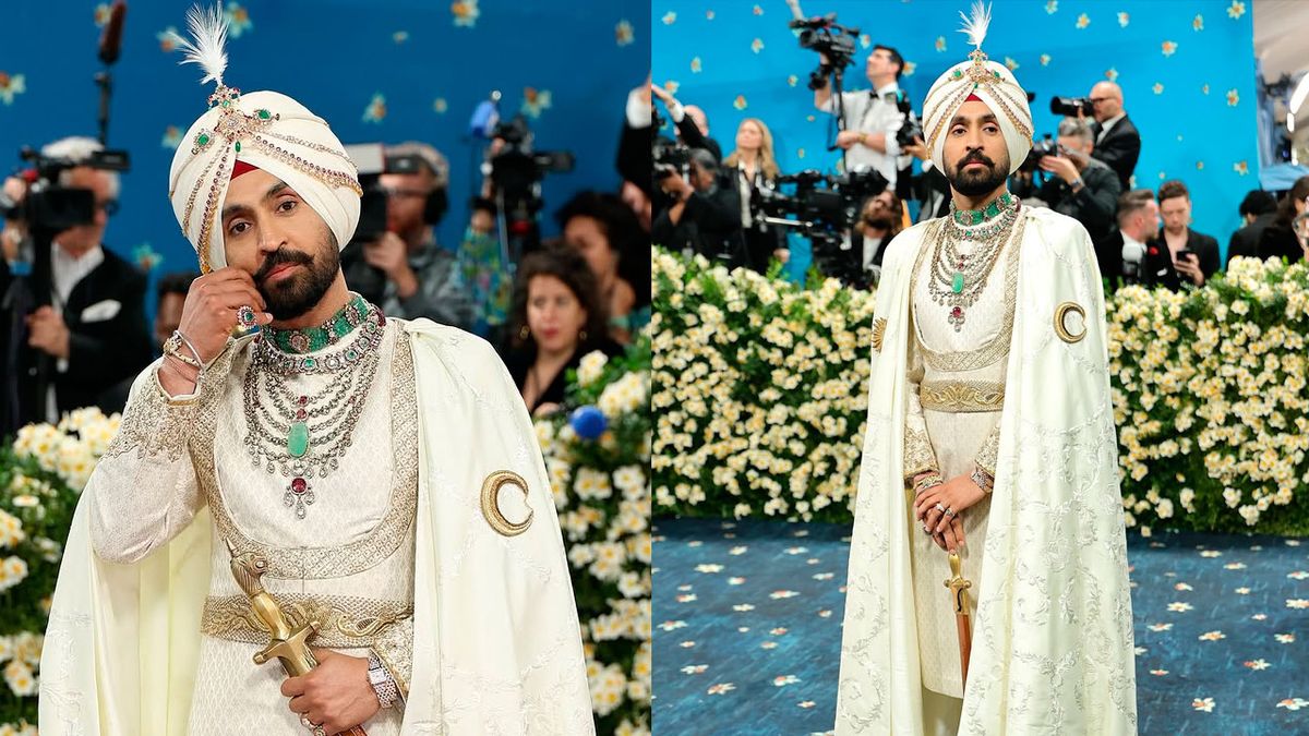 Diljit Dosanjh Turns Royal Punjabi at Met Gala 2025; See Pictures