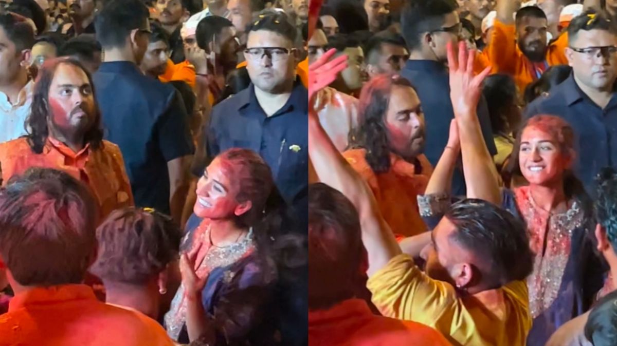 Anant Ambani and Radhika Ambani Dancing at Ganpati Visarjan; Video