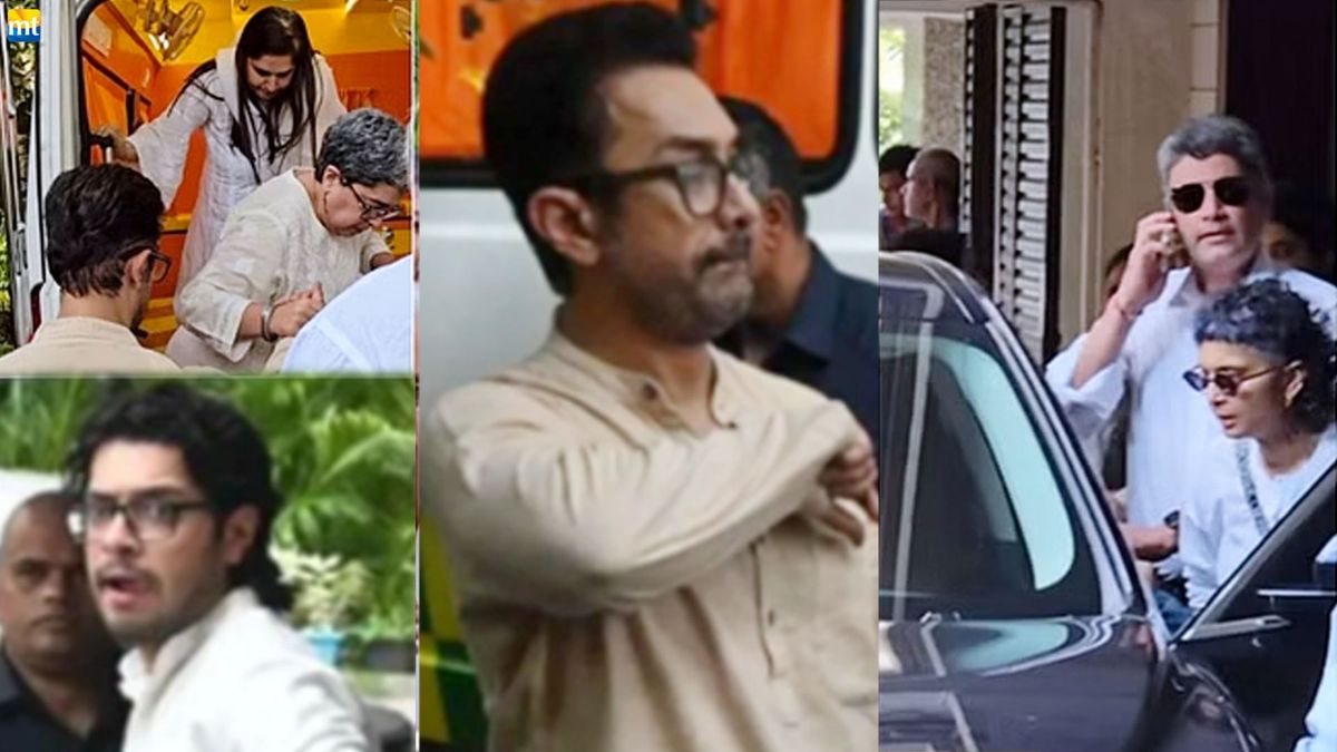 Aamir Khan Attends Ex-wife Reena Dutta Father's FUNERAL